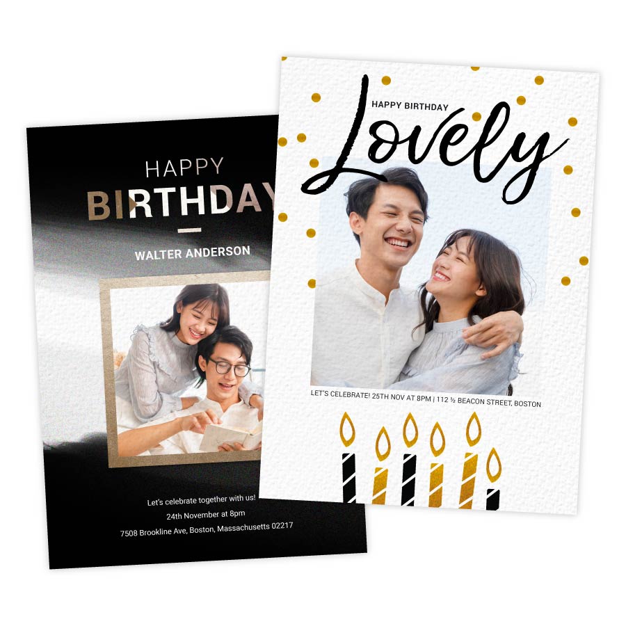 Happy Birthday Card Ideas – Create Personalised Birthday Cards