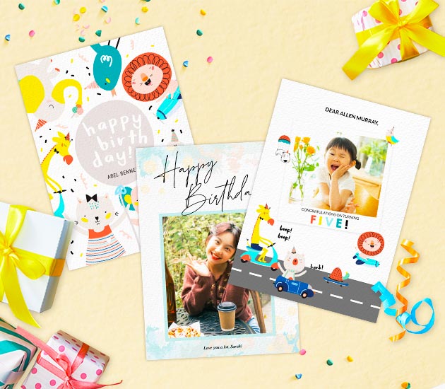 Happy Birthday Card Ideas – Create Personalised Birthday Cards