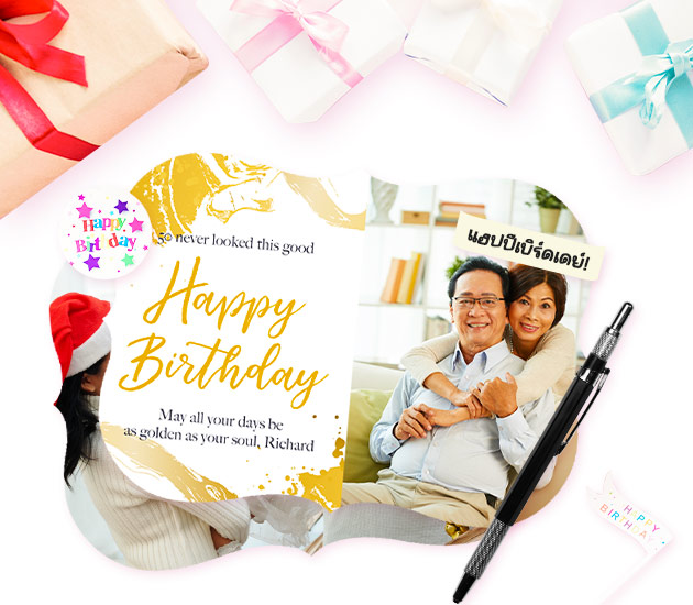 Happy Birthday Card Ideas – Create Personalised Birthday Cards